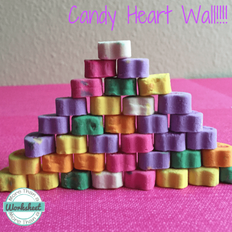 STEM Activities with Candy Hearts - STEM Activities for Kids