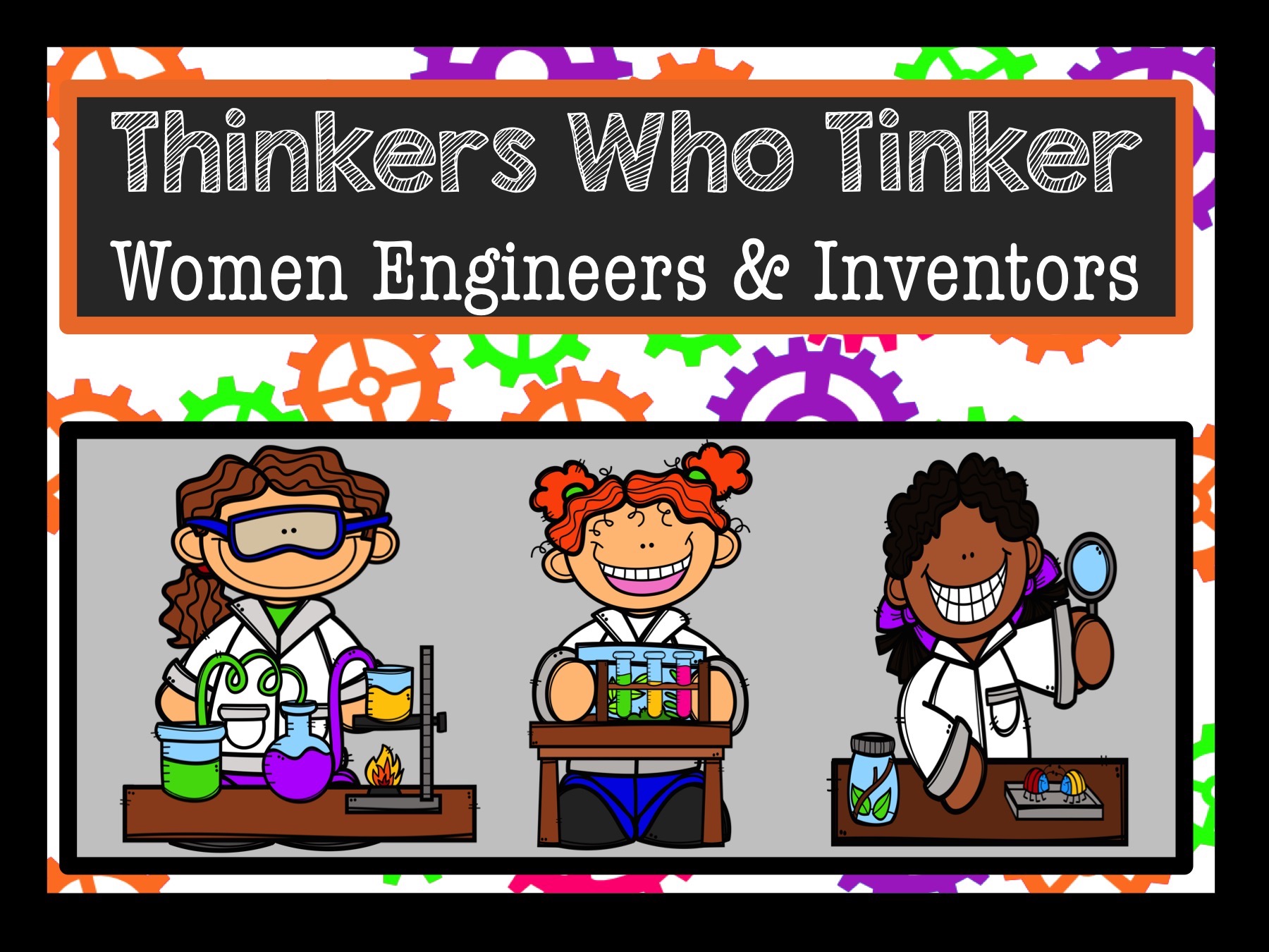 Title Women Inventors - STEM Activities for Kids