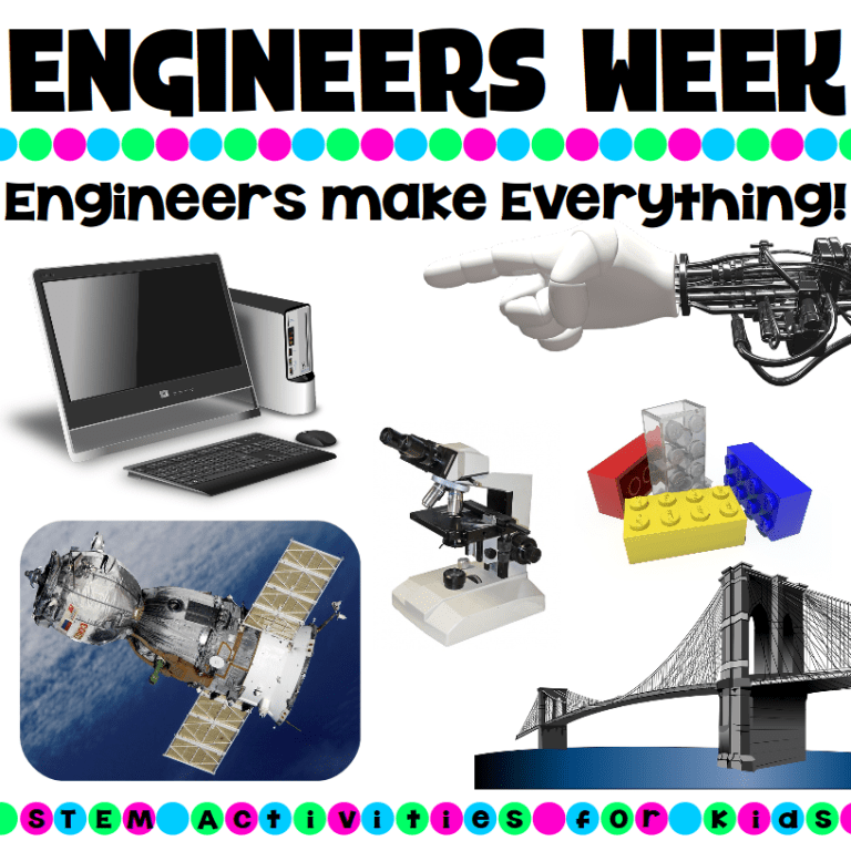 National Engineers Week KICK OFF - STEM Activities for Kids