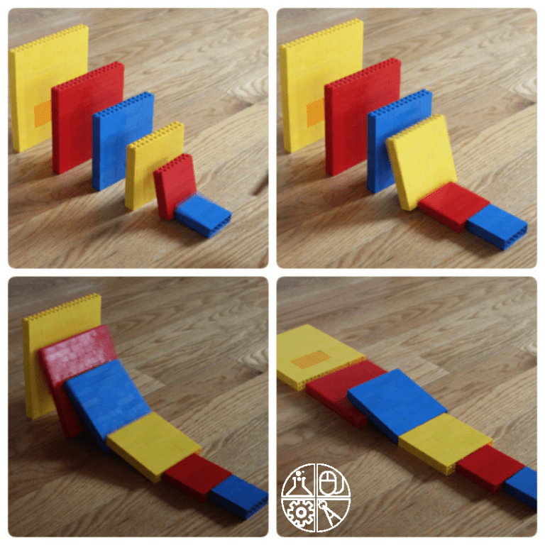 Domino Chain Reaction - STEM Activities for Kids