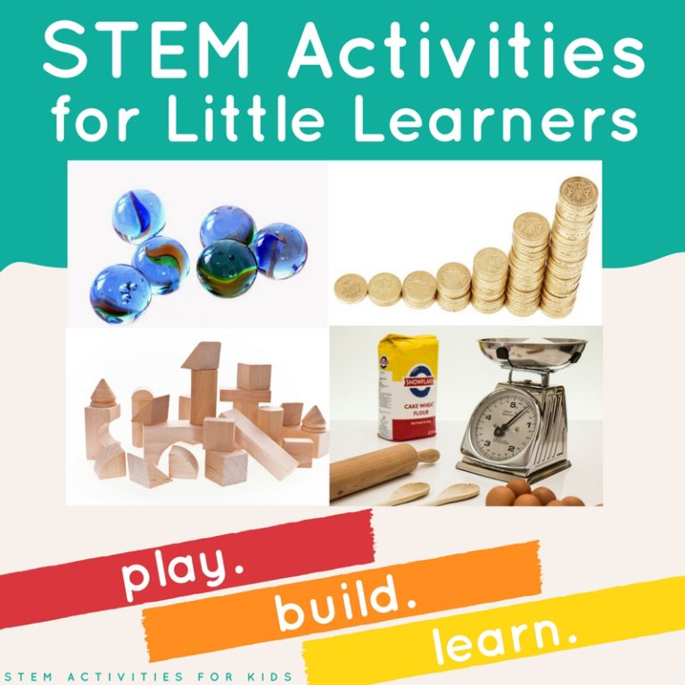 Introductory STEM Activities for Little Learners - STEM Activities for Kids