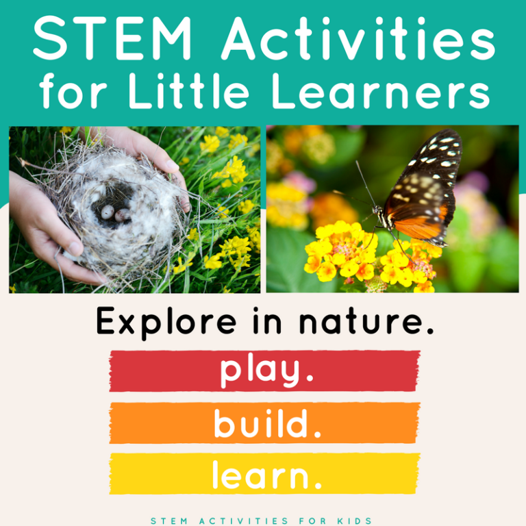 Introductory STEM Activities for Little Learners - STEM Activities for Kids