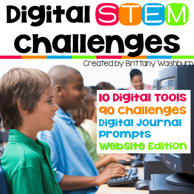 Digital STEM Challenges for Websites and Apps - STEM Activities for Kids