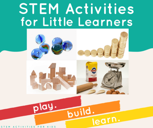 stem activities for little learners FB image - STEM Activities for Kids