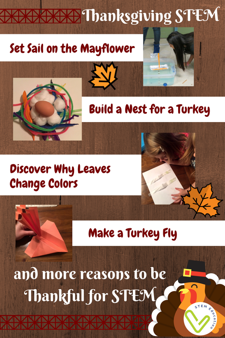 Thankful for STEM: November STEM and STEAM Challenges for Kids - STEM ...