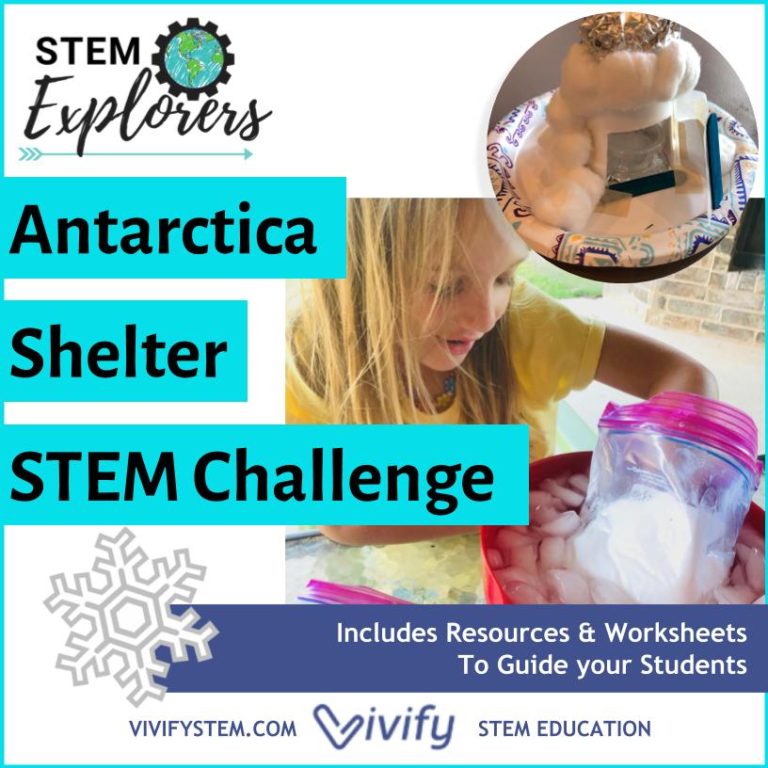 Ice STEM Shelter Challenge - STEM Activities for Kids