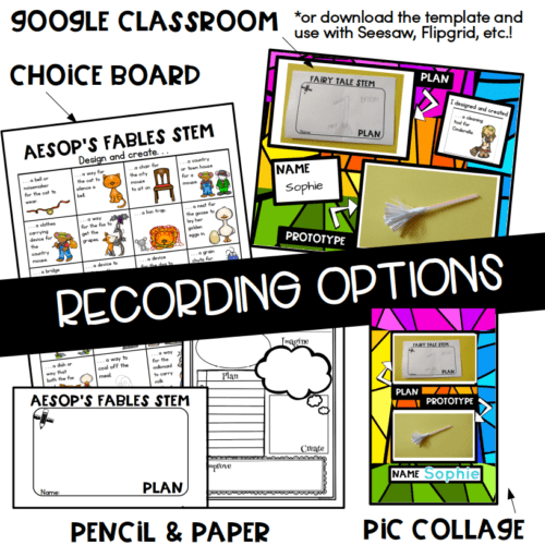 Fairy Tale STEM, Nursery Rhymes, and Fables - STEM Activities for Kids