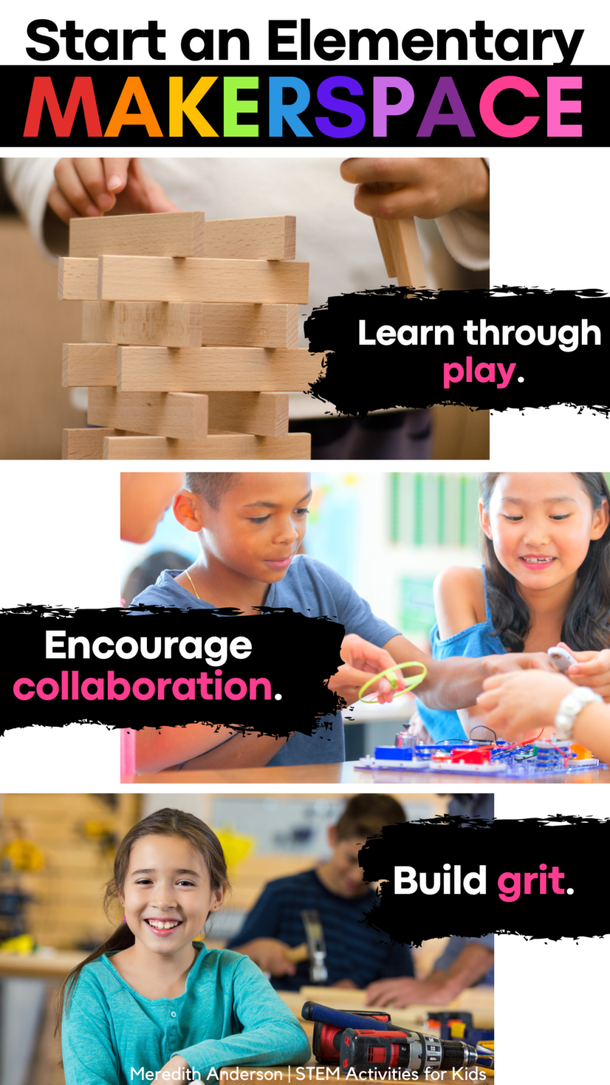 Makerspace Activities for Elementary - STEM Activities for Kids