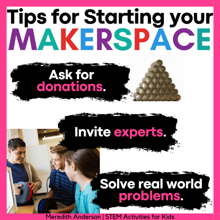 Makerspace Activities for Elementary - STEM Activities for Kids