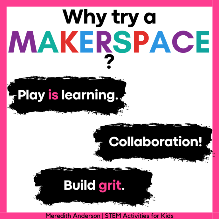Makerspace Activities for Elementary - STEM Activities for Kids