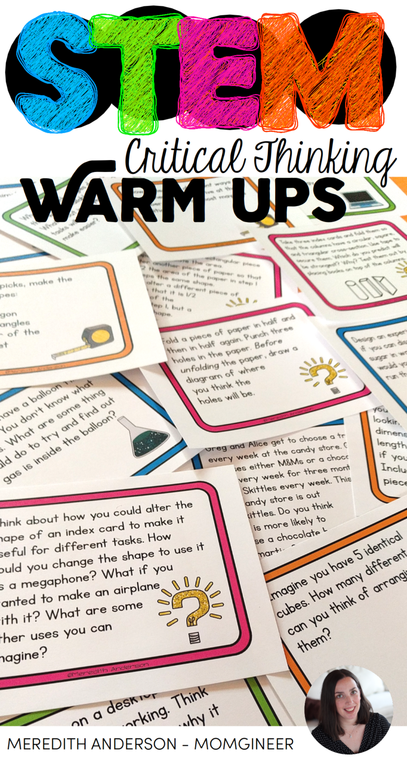 STEM Warm-Ups and Bell Ringers - STEM Activities for Kids
