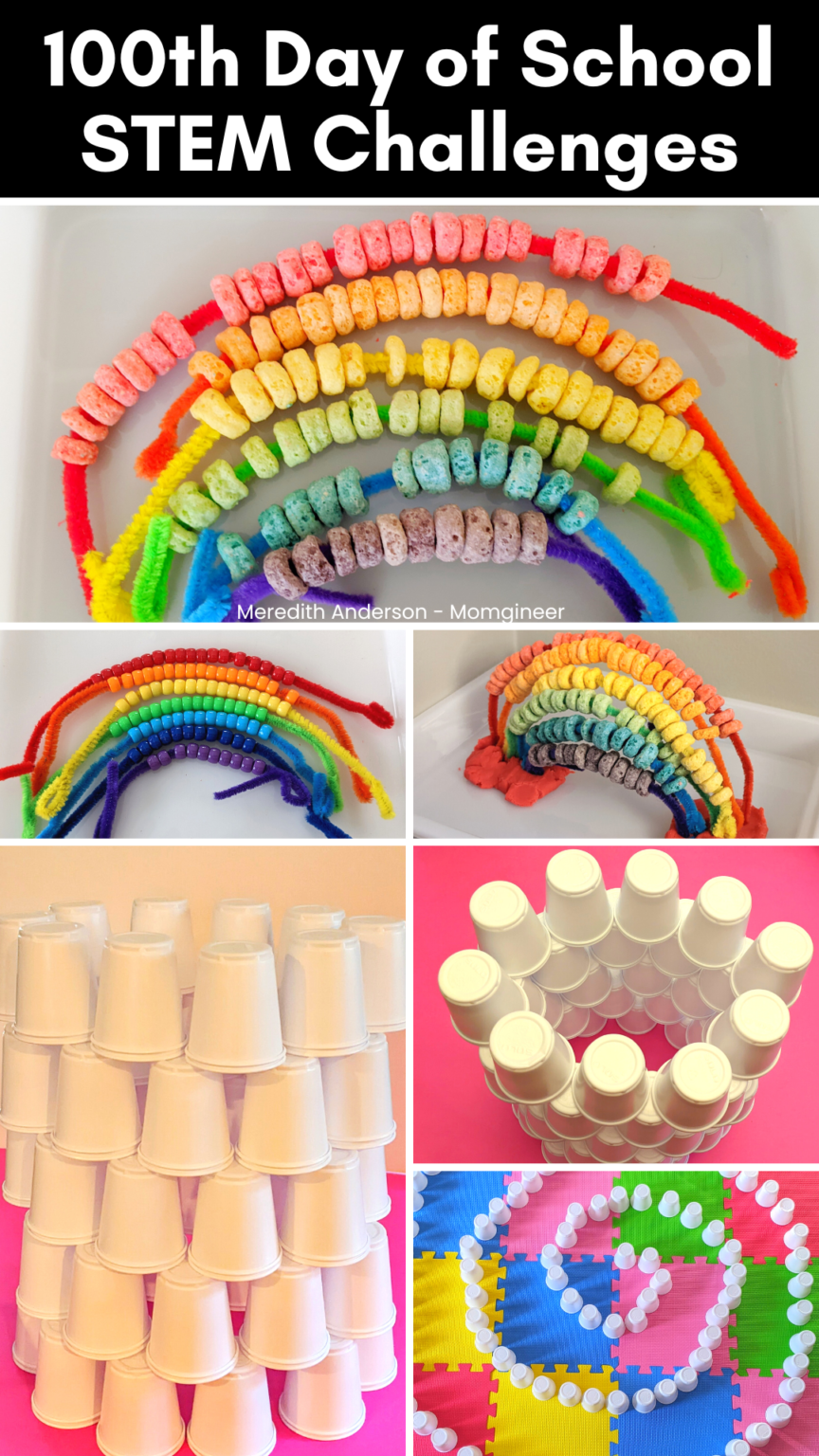 Celebrate the 100th Day of School with STEM Challenges! - STEM ...