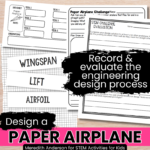 Paper Airplane STEM Activity - An easy to implement but engaging ...