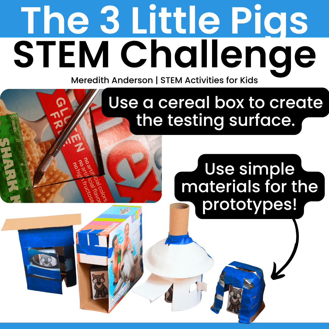 The Three Little Pigs STEM Activities - STEM Activities for Kids